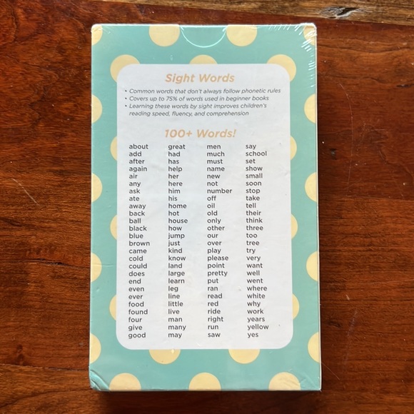 Think Tank Scholar | Other | Think Tank Scholar K Sight Words Flash ...